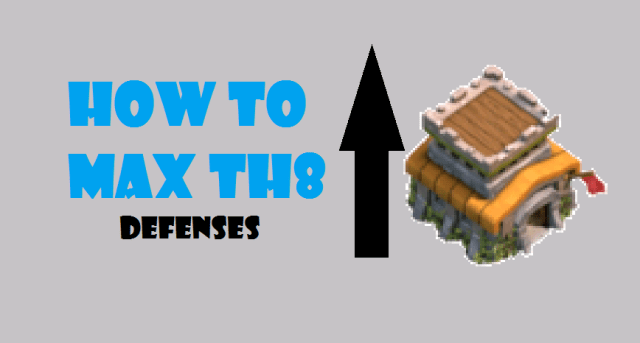 Clash Of Clans Town Hall Level 8 Defense 4 Mortars