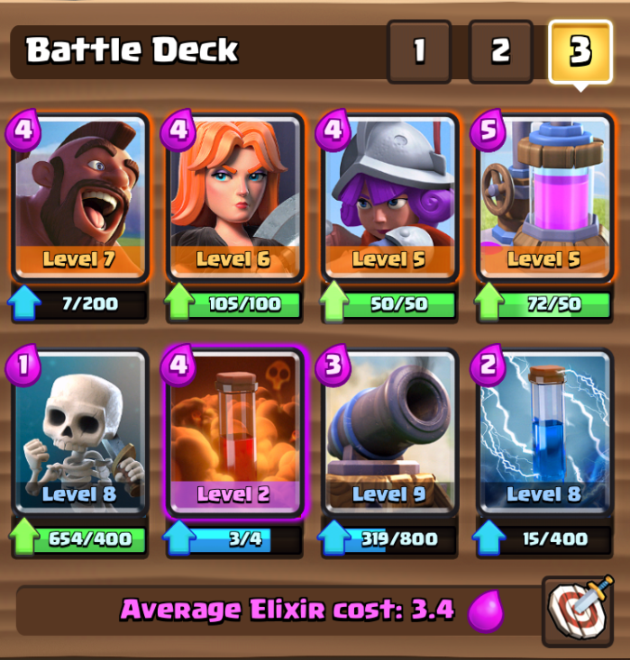 3 Best Clash Royale Arena 8 Decks | Clash for Dummies