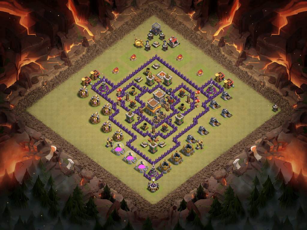 Best TH8 War Base Design for October 2016 | Clash for Dummies