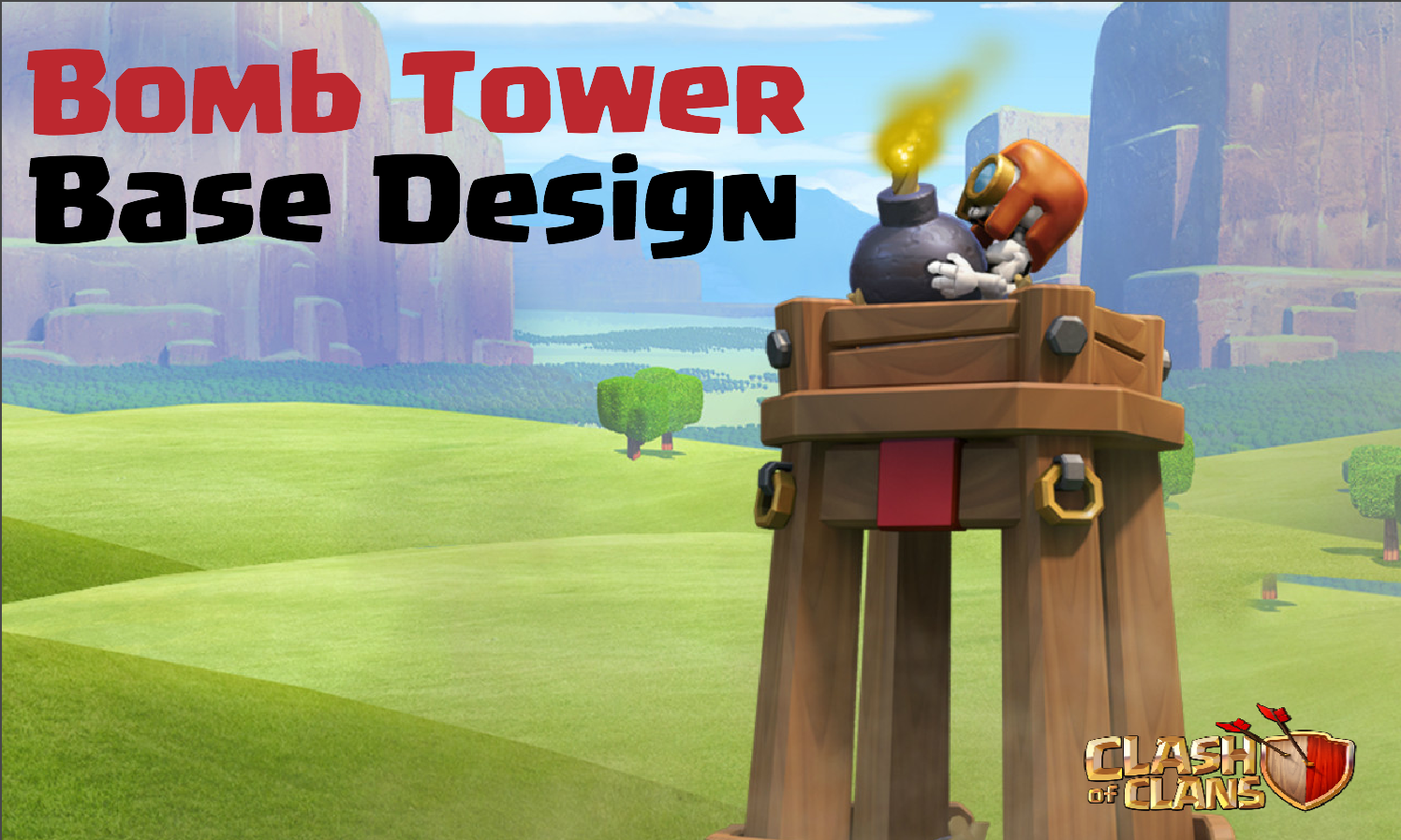 New Bomb Tower Base Design in Clash of Clans | Clash for Dummies