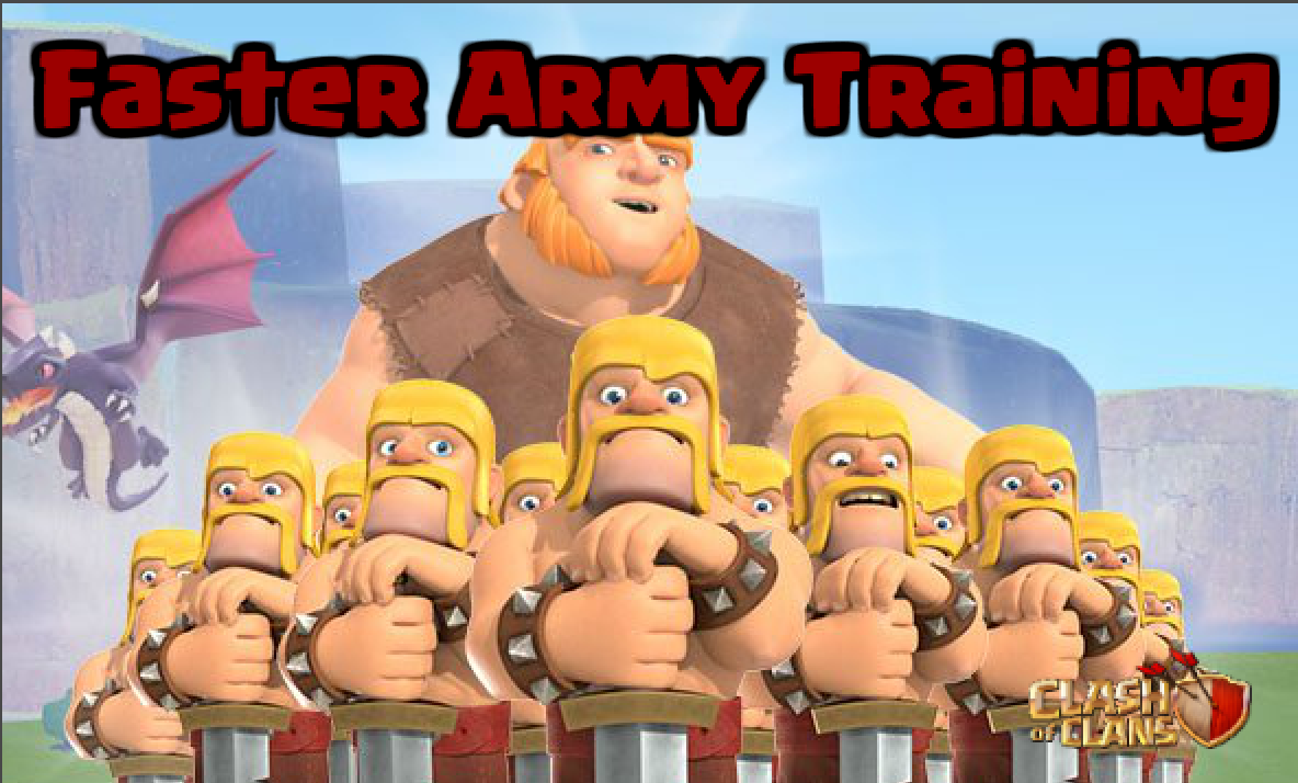 Clash of Clans Faster Army Training Tips | Clash for Dummies