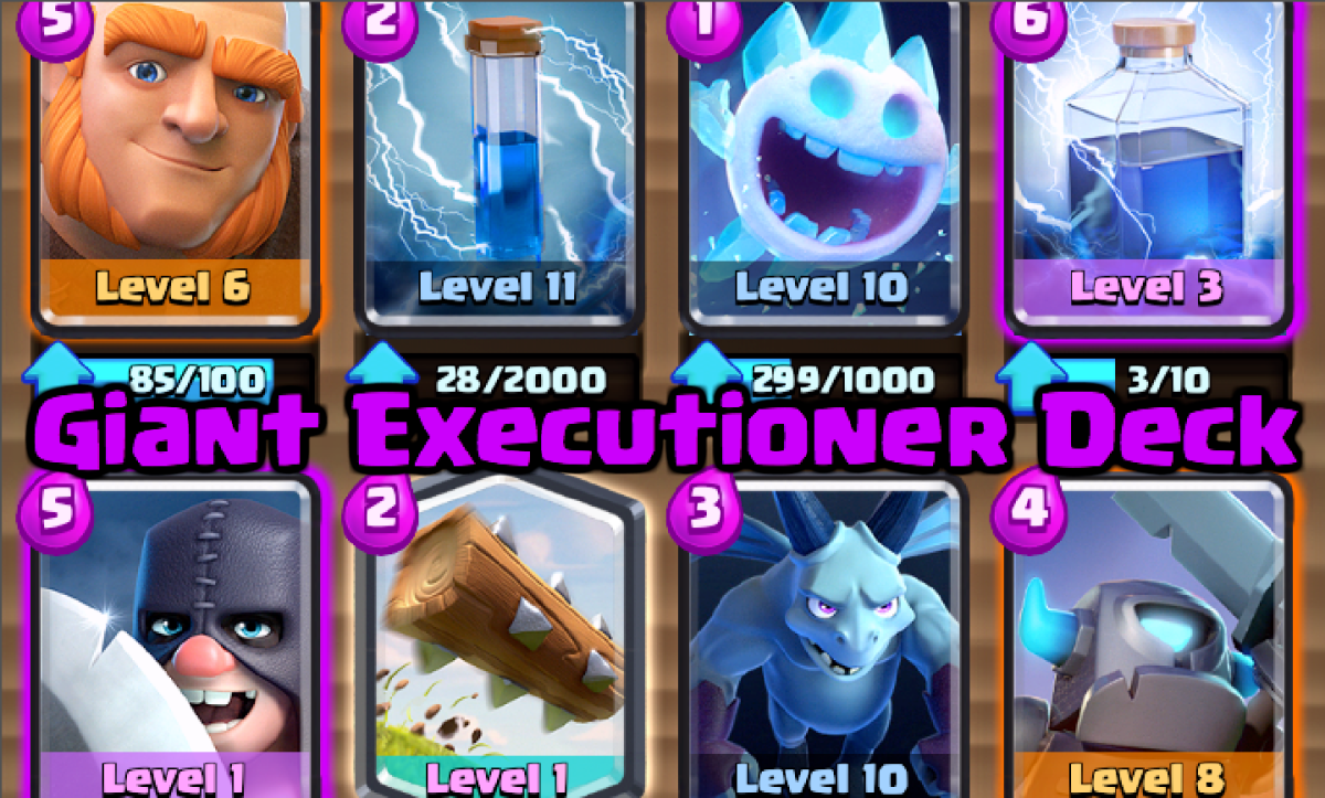 Most Meta Deck #4: Giant Executioner Deck | Clash for Dummies