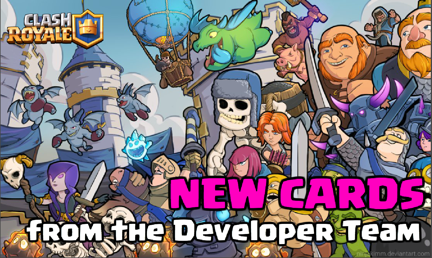 NEW Clash Royale Cards from Developer Team | Clash for Dummies