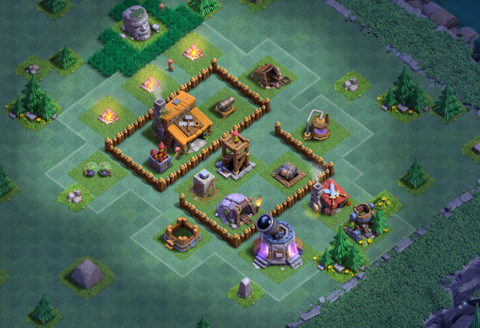Clash of Clans Builder’s Base: Base Design Tips and Layouts | Clash for ...