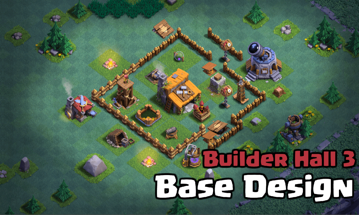Builder Hall 3 (BH3) Base Designs for Clash of Clans | Clash for Dummies