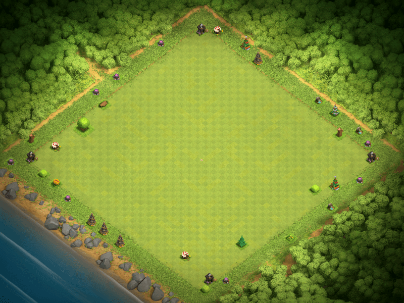 Clash of Clans Giant Builder Huts: Base Design and Strategy | Clash for ...