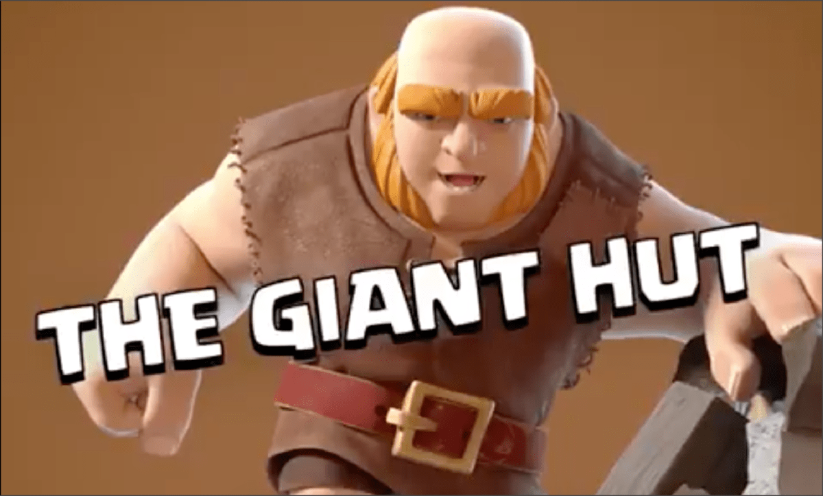 Clash of Clans Giant Builder Huts: Base Design and Strategy | Clash for ...