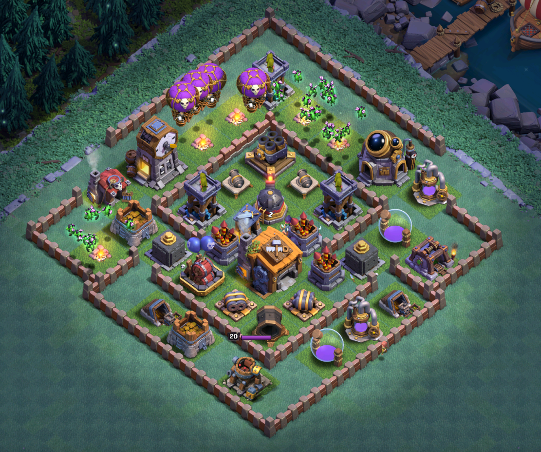 Best Builder Hall 7 Base Designs in Clash of Clans | Clash for Dummies