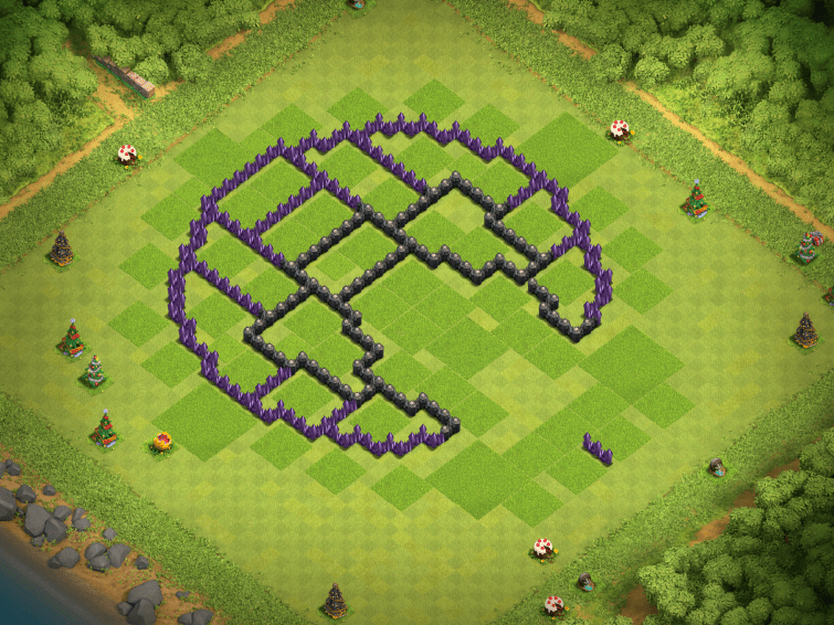 Best Town Hall 8 Base Design Layout: Circle of Doom | Clash for Dummies
