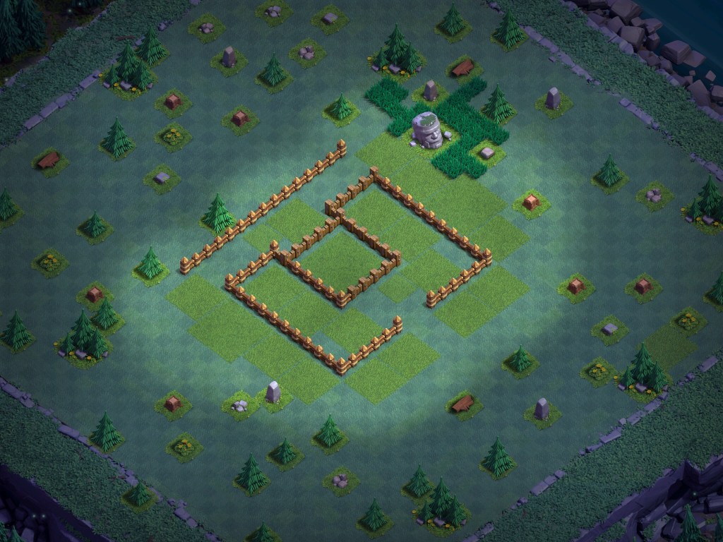 Best Builder Hall 4 Base Design Layout: Crosshairs | Clash for Dummies
