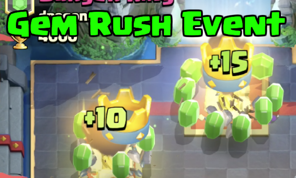 Gem Rush Event (12/25-28) in Clash Royale | Clash for Dummies