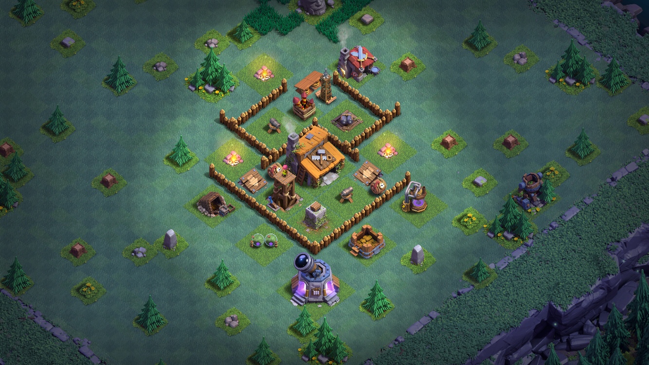 Best Builder Hall 3 Base Design for February 2018 | Clash for Dummies