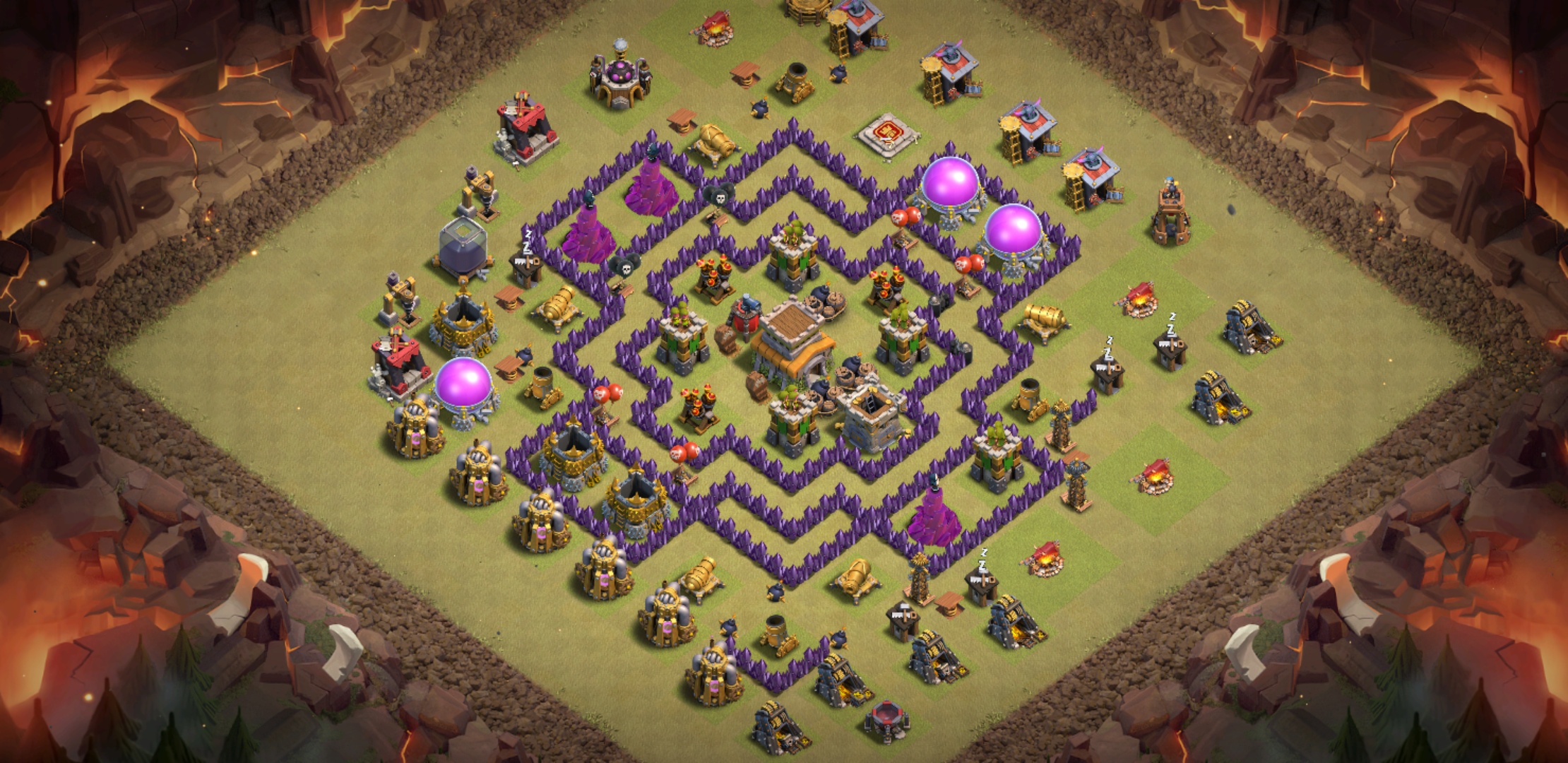 Best Town Hall 8 War Base Design for February 2018 | Clash for Dummies