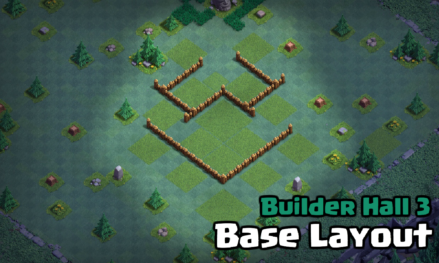 Best Builder Hall 3 Base Design for February 2018 | Clash for Dummies