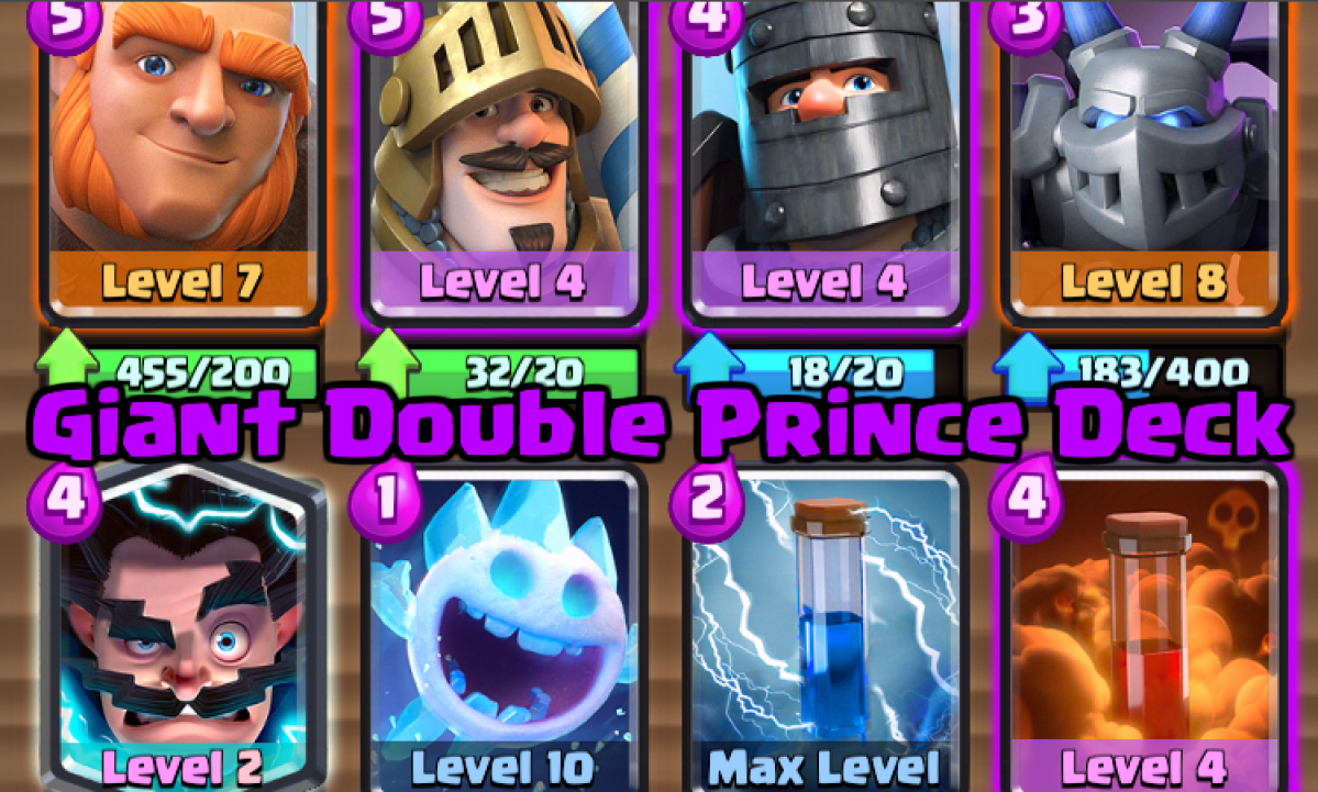 Giant Double Prince Beatdown Deck for the New Meta | Clash for Dummies