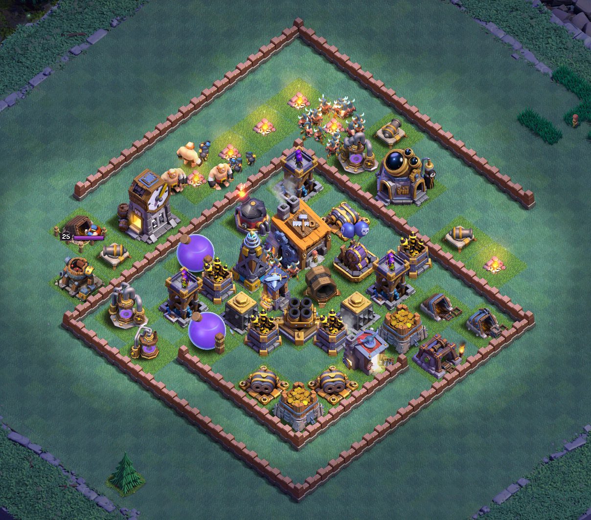 Best Builder Hall 8 Base Designs in Clash of Clans | Clash for Dummies