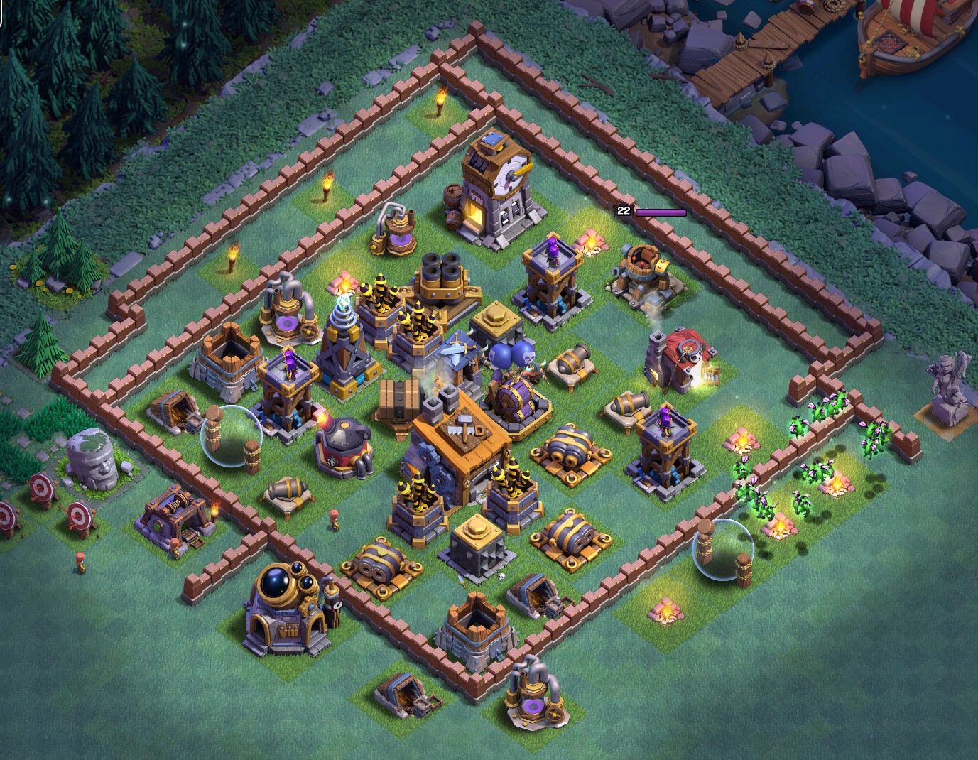 Best Builder Hall 8 Base Designs in Clash of Clans | Clash for Dummies