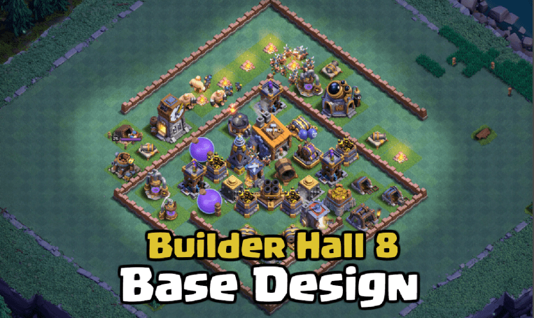Best Builder Hall 8 Base Designs in Clash of Clans | Clash for Dummies