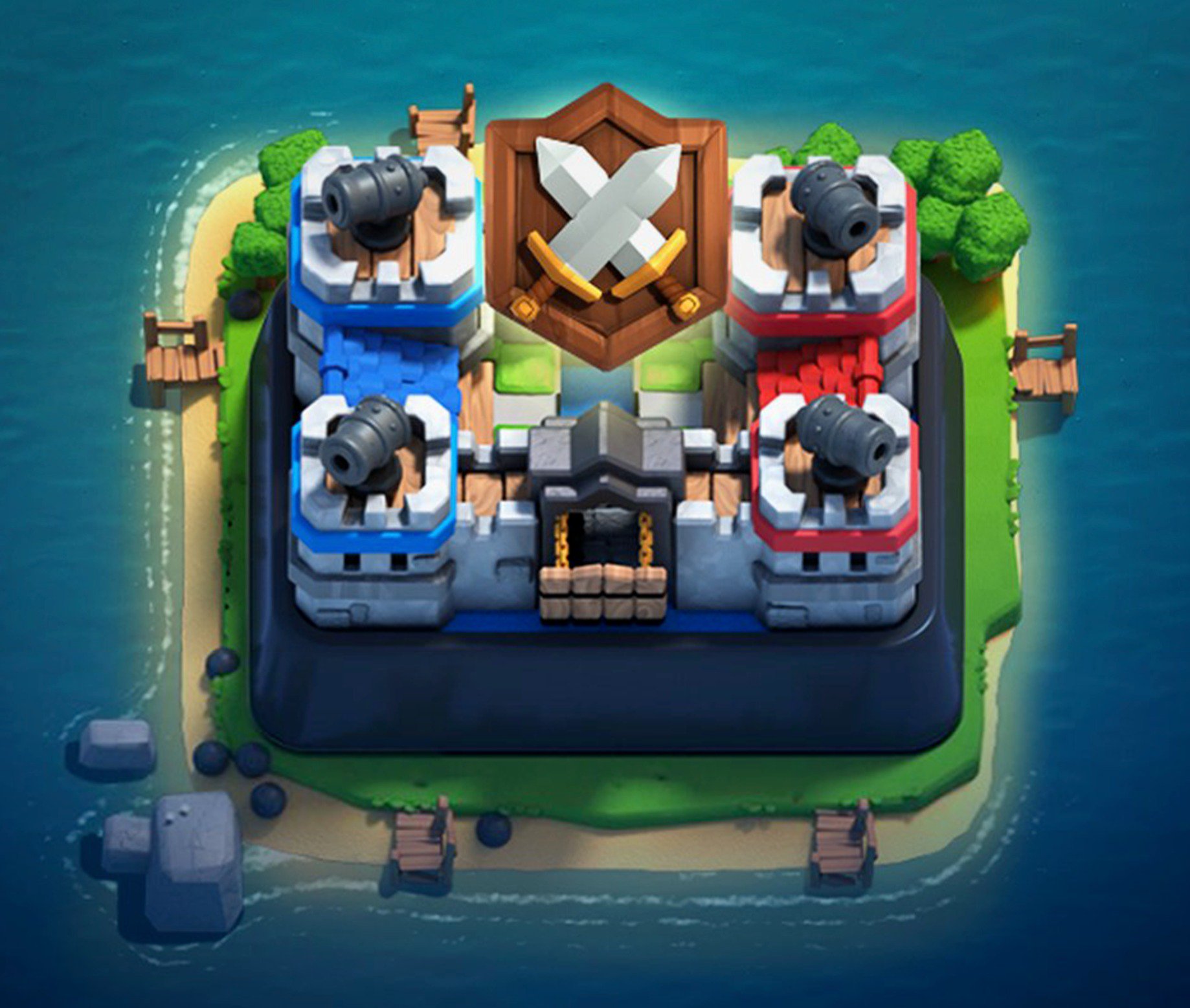 New Clan Wars Island Map LEAKED in Clash Royale | Clash for Dummies