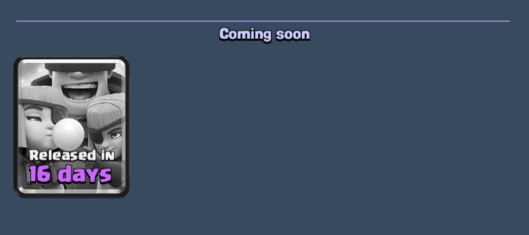 Rascals Statistics and Release Date in Clash Royale | Clash for Dummies