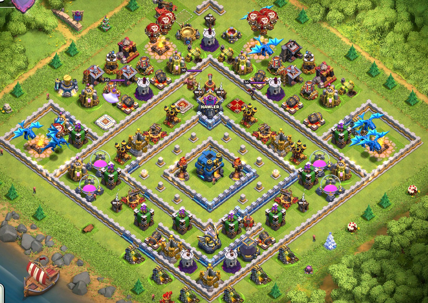 Best Town Hall 12 Base Design Layouts in Clash of Clans | Clash for Dummies