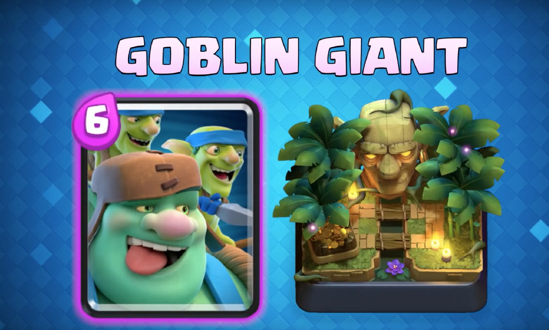 Goblin Giant Gameplay for Clash Royale September Update | Clash for Dummies