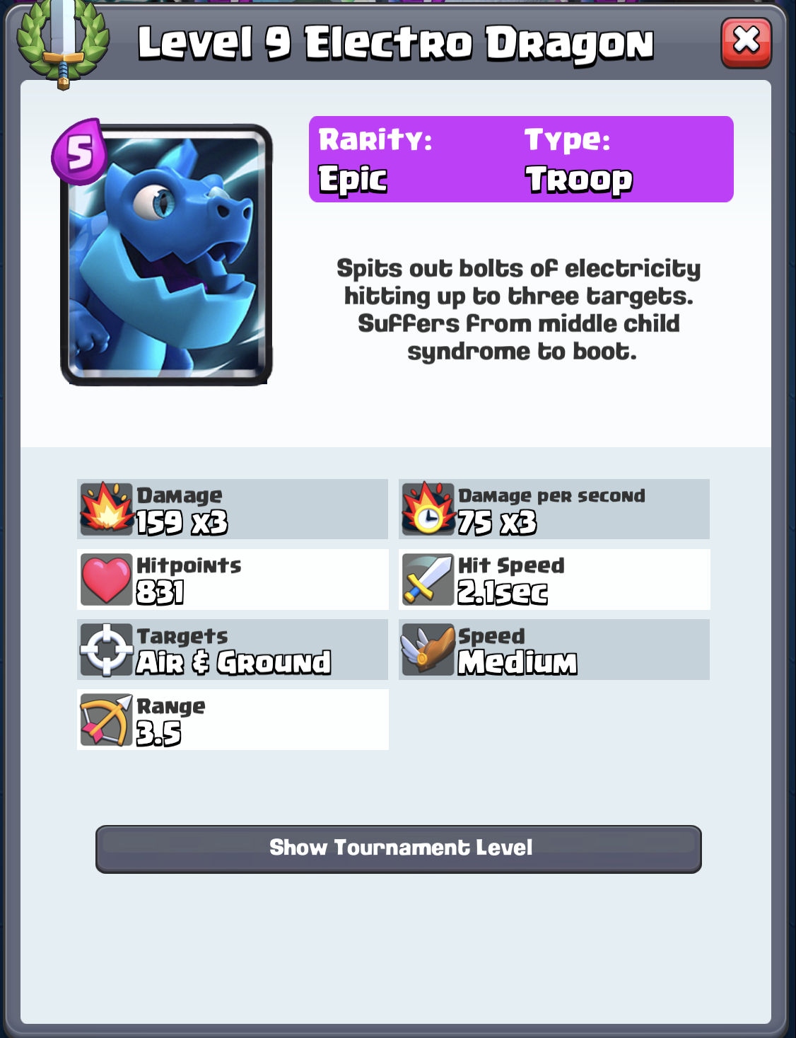 Electro Dragon Release Date and Statistics in Clash Royale | Clash for ...